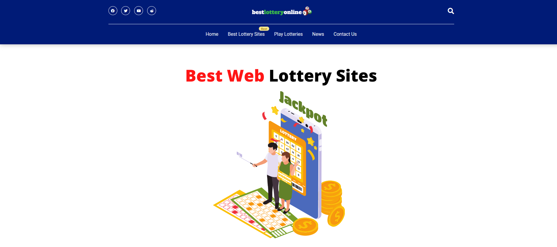 Affiliate Lottery Review Website | Potential Profit: 5000$/month - Sitefy